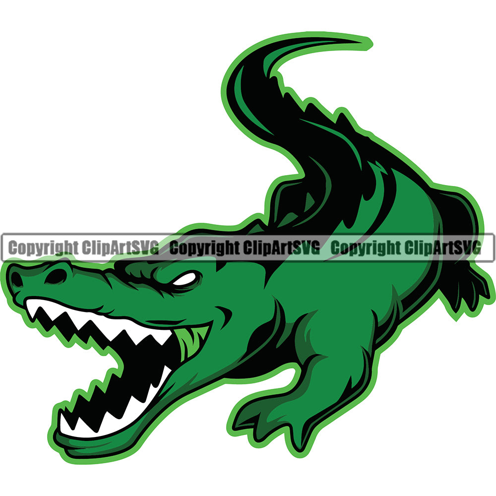 Gator Mascot Clipart Free