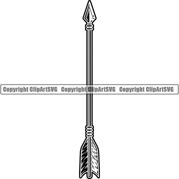 Native American Arrows Clip Art