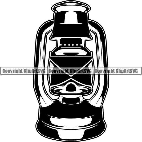 Mining Mine Miner Oil Lamp ClipArt SVG – ClipArt SVG