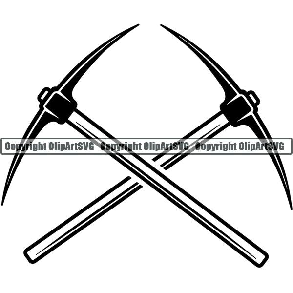 Mining Mine Miner Logo ClipArt SVG – ClipArt SVG