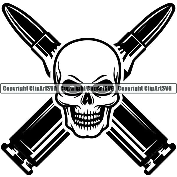 Military Weapon Gun Logo ClipArt SVG – ClipArt SVG