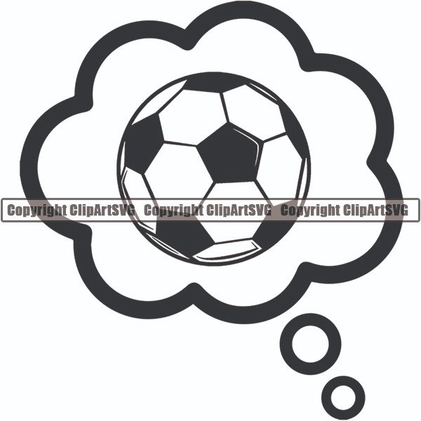 Sports Soccer Callout ClipArt SVG – ClipArt SVG