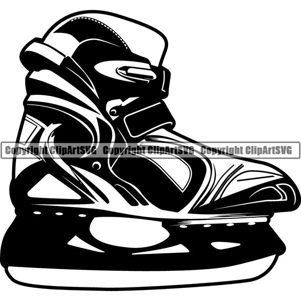 Sports Hockey Boot 6yyh8.jpg – ClipArt SVG