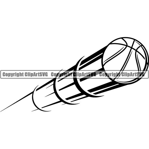 Sports Game Basketball Motion Ball ClipArt SVG – ClipArt SVG