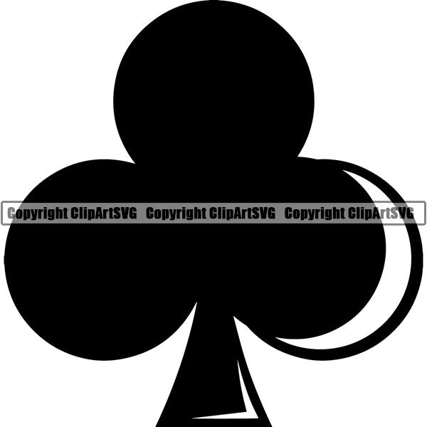 Game Poker Suit Club ClipArt SVG – ClipArt SVG
