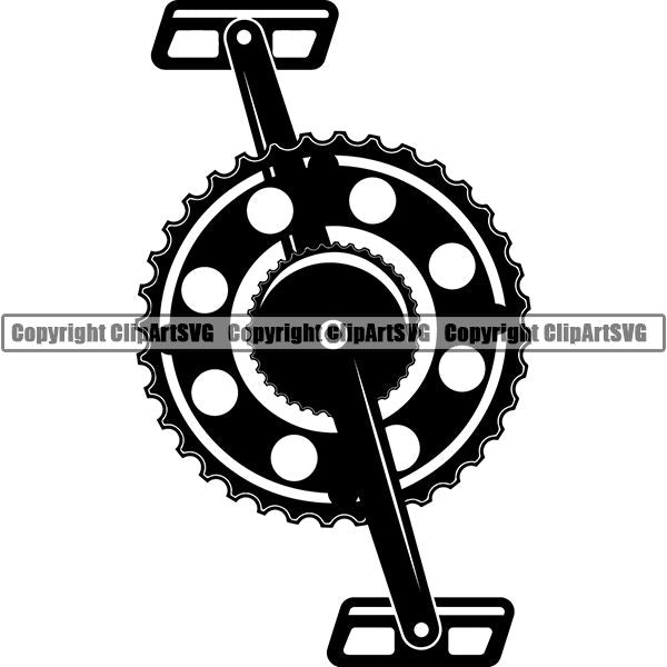 Sports Bicycle Crank 6yyh7a.jpg – ClipArt SVG