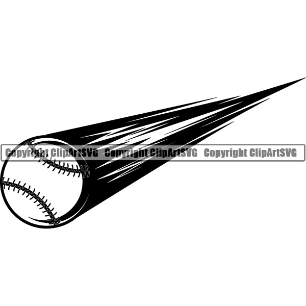 Baseball Motion Speed Lines ClipArt SVG – ClipArt SVG
