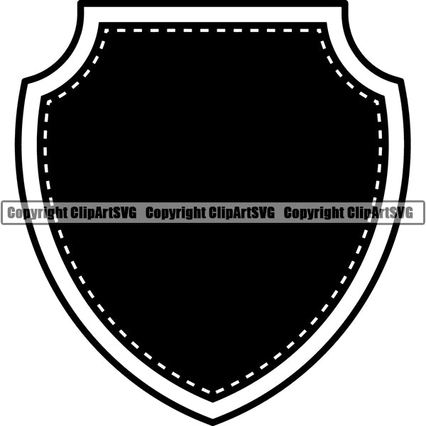 Design Element Shield Border Frame Badge Emblem ClipArt SVG – ClipArt SVG
