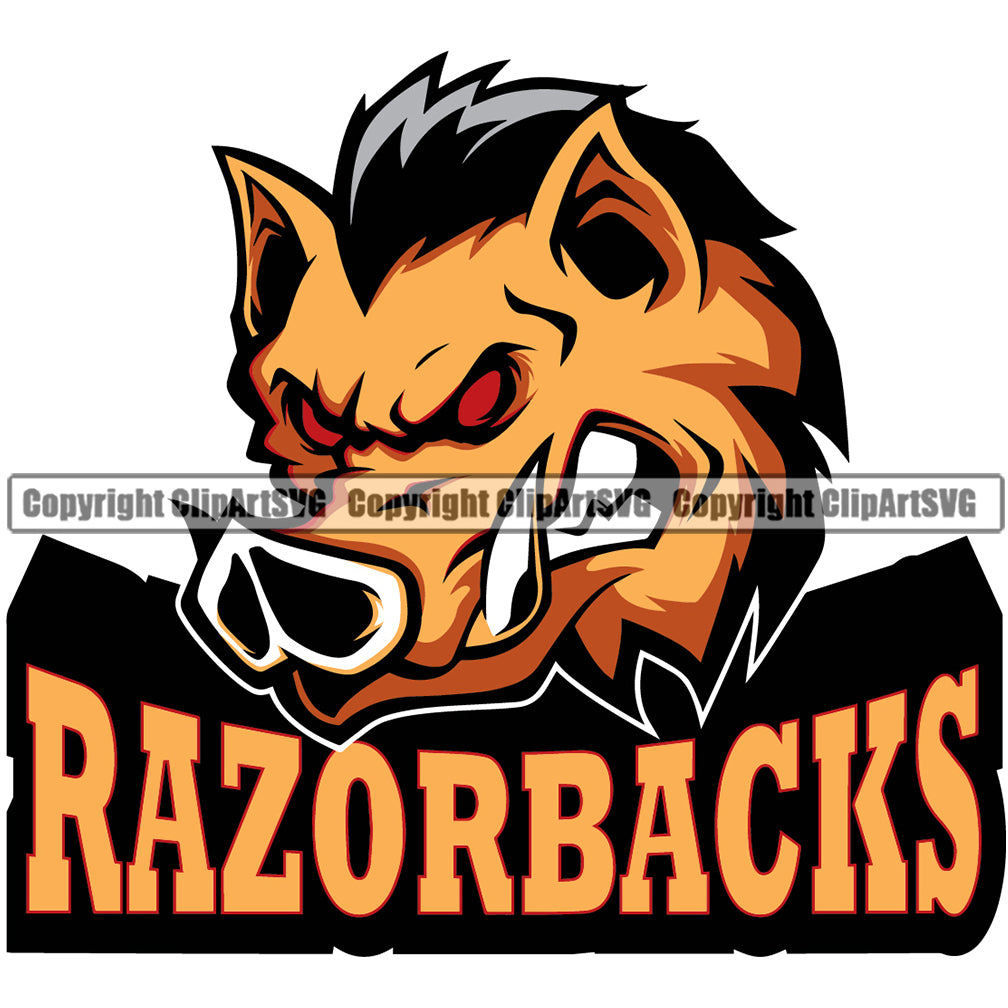 Razorback Boar Logo