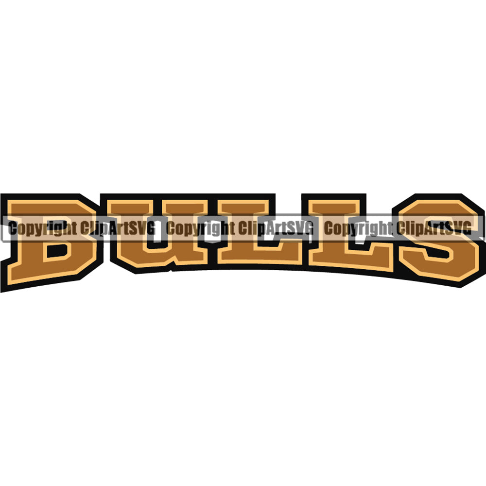 Steer Cattle Cowboy Logo Bullfight Bull Fight Western Style Word Text ...