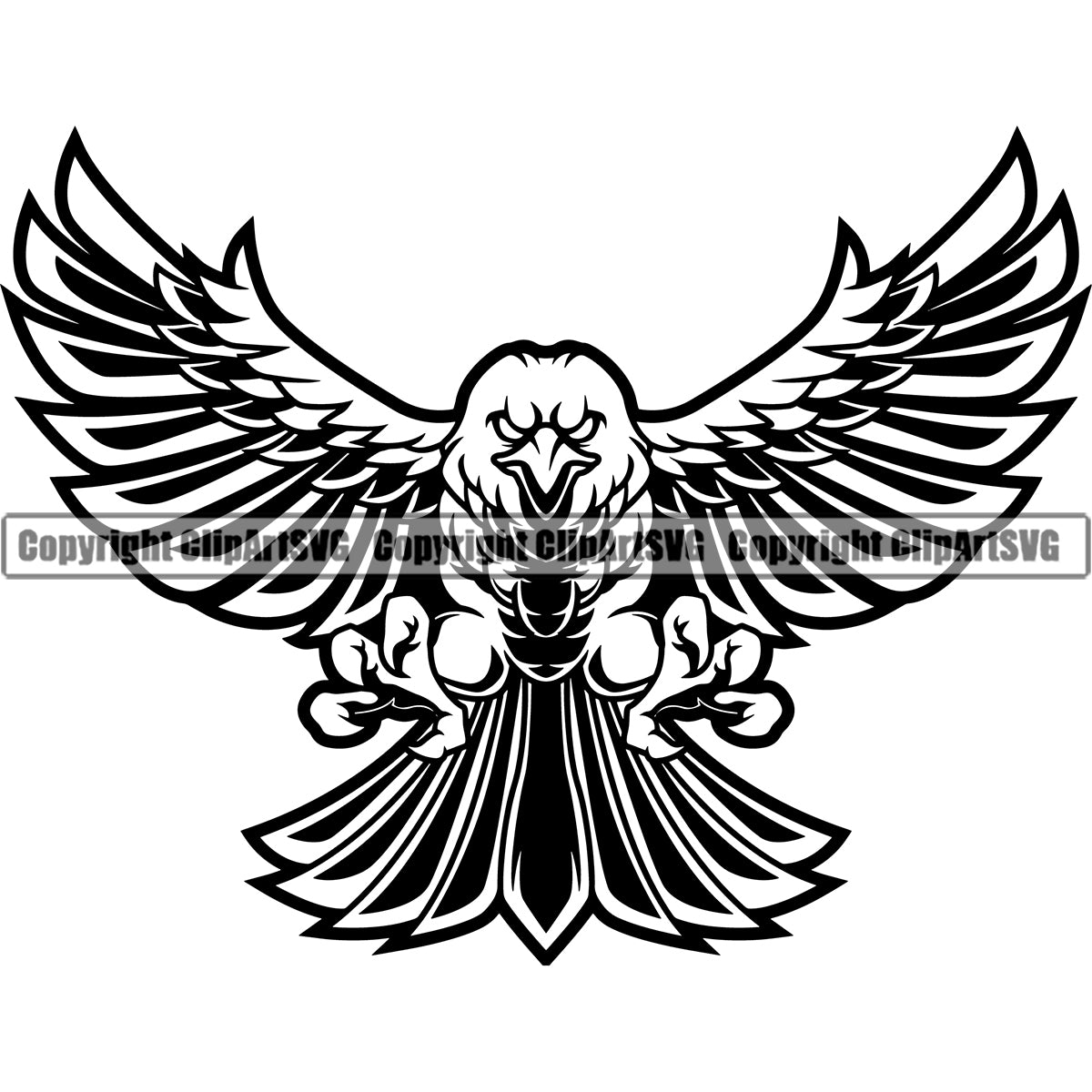 Animal Eagles Hunter Eagle Sports Team Mascot Game Fantasy Fighting ...