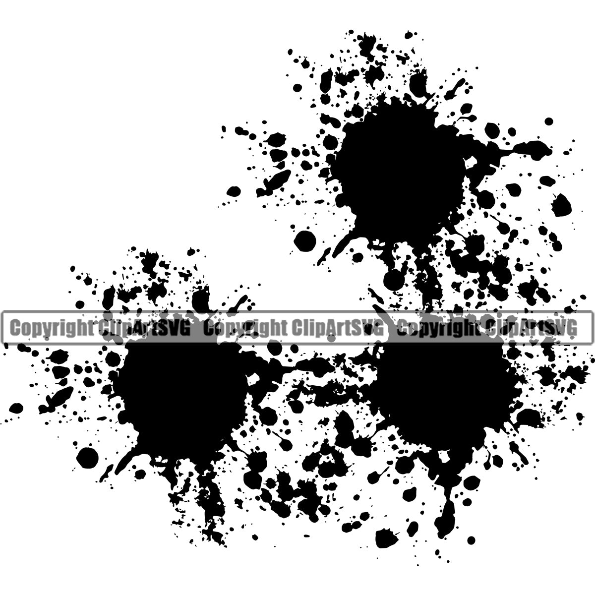 Black Blood Design Element Spill Spilling Drip Dripping Black ...