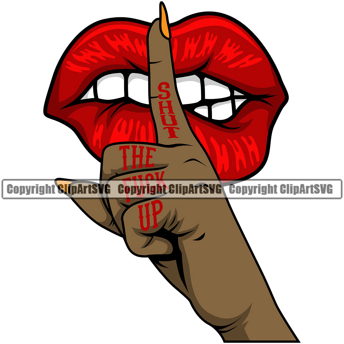 Shhhhh Clip Art