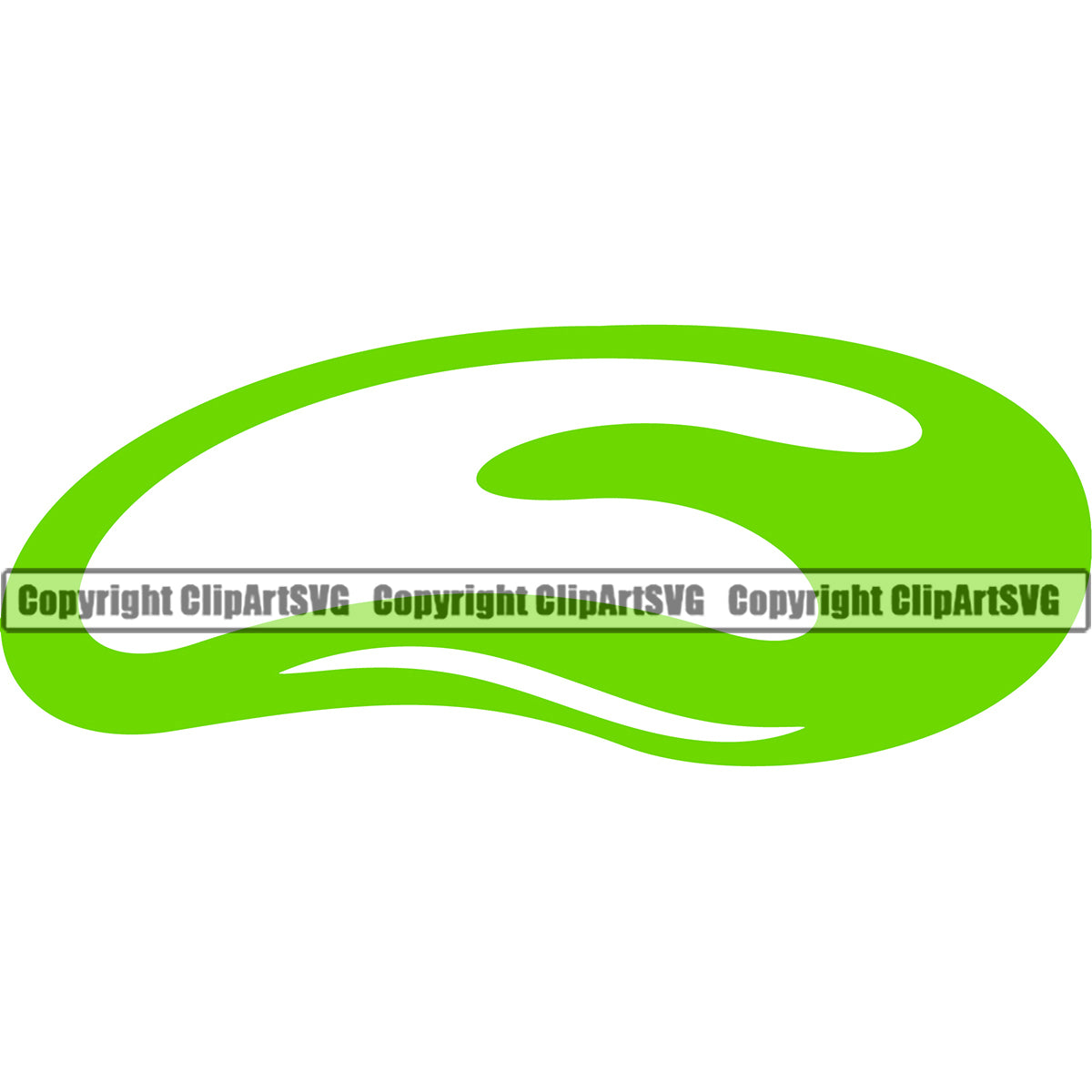Slime Puddle Design Element Green Color Goo Toxic Slimy Wet Liquid ...