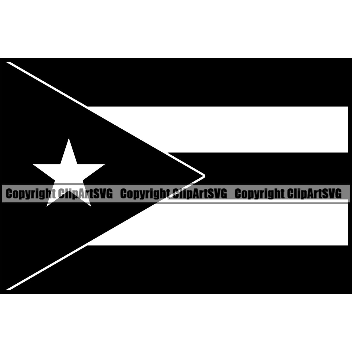 Country Map Nation National Flag Puerto Rico Flag Square Design Element ...