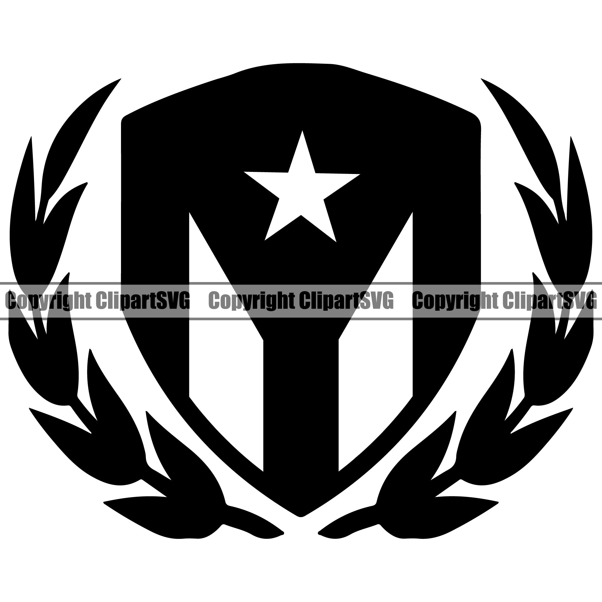 Country Map Nation National Puerto Rico Logo Leaf Design Element Flag ...