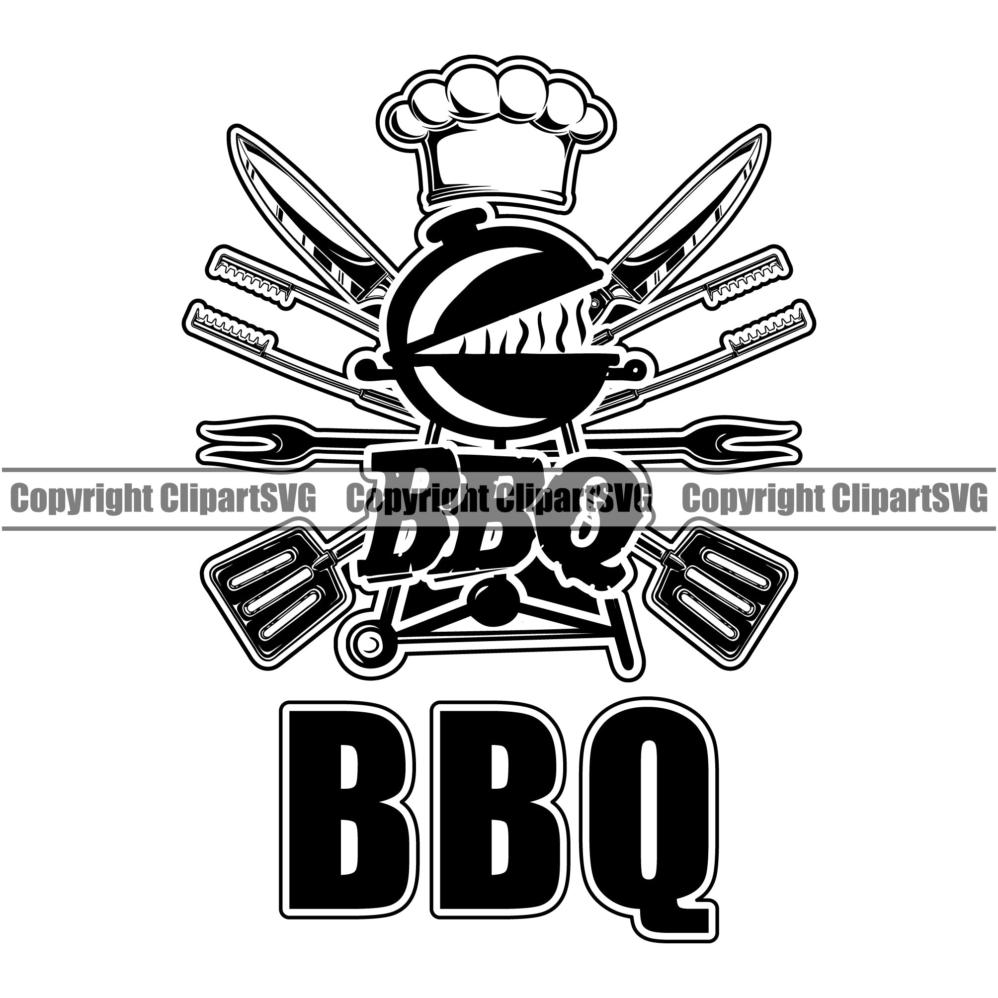 Chef Cook Cooking Cooker BBQ Life Black Color Quote Text Design Element ...