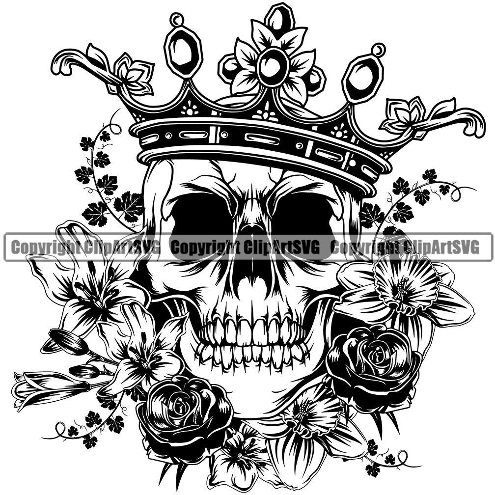 Gothic Crown Tattoo