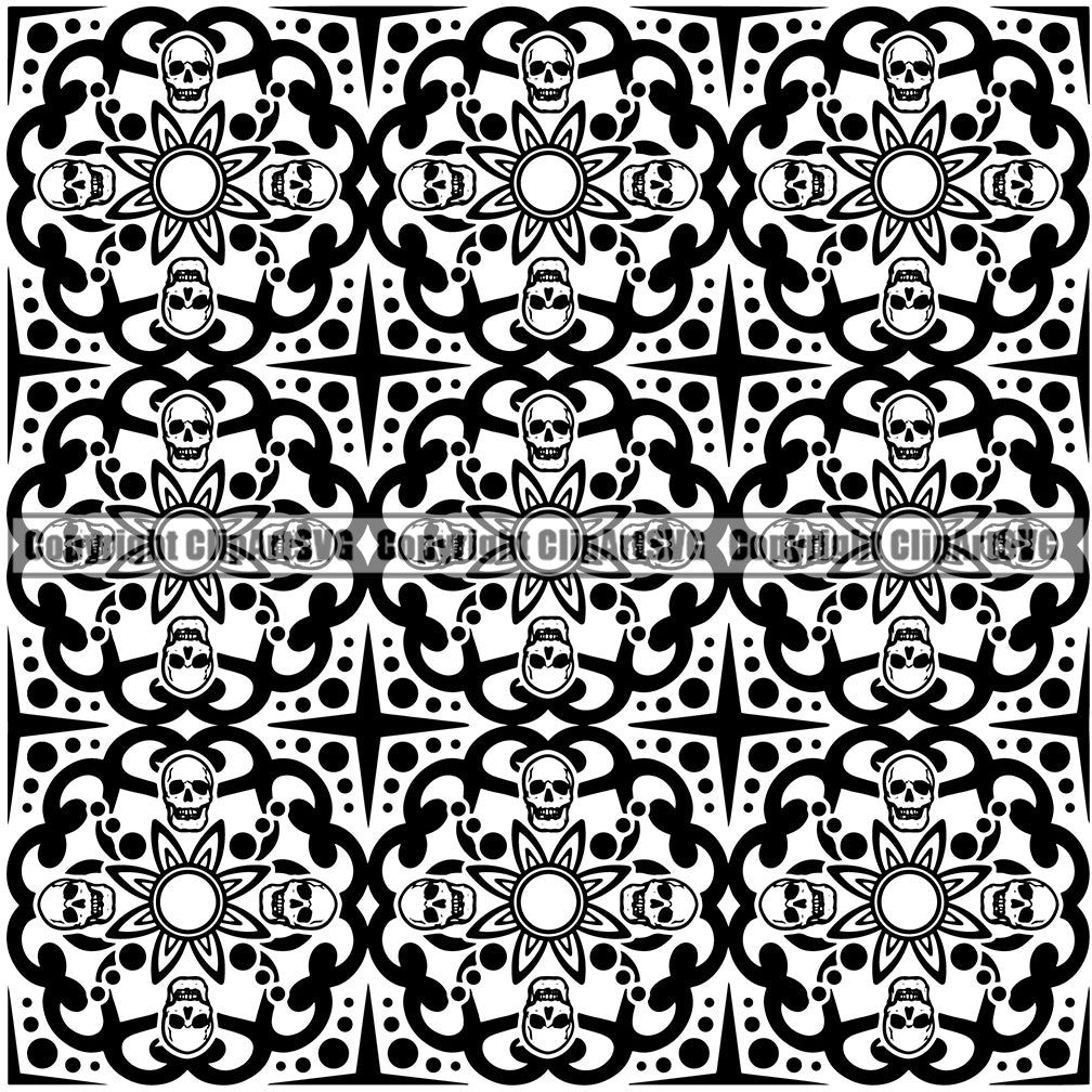 Evil Faces Tattoo Patterns