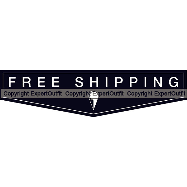 Transportation Logo Truck Free Shipping Text Design Vector Wheeler ...