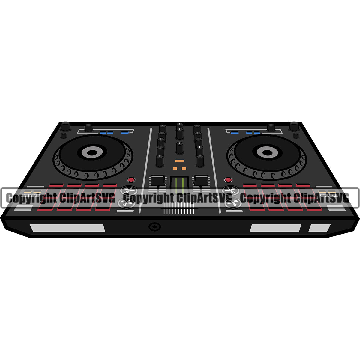 DJ Disc Jockey Music Vinyl Turntable Record Player Mixer Mixing Spin ...