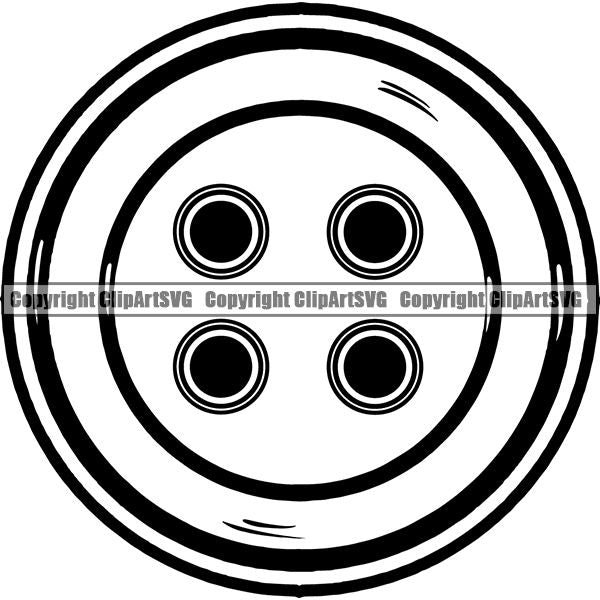 Tailor Seamstress Alterations Button ClipArt SVG – ClipArt SVG
