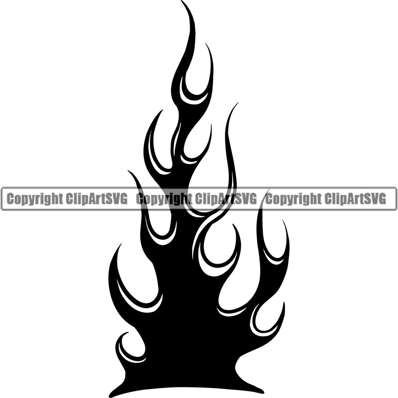 Design Element Fire Flames ClipArt SVG – ClipArt SVG
